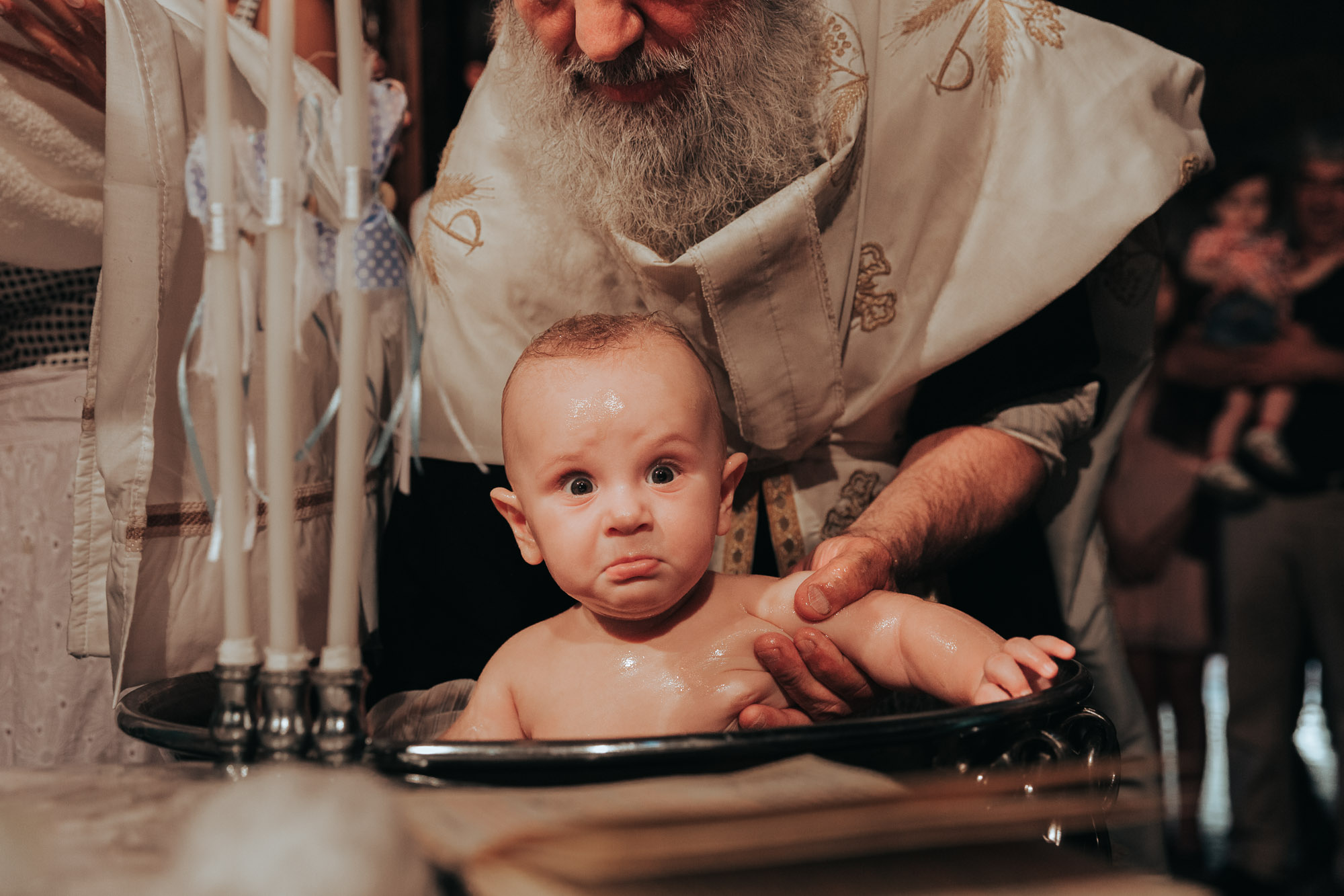 Baptism in monastery - Sotiris Apostolou